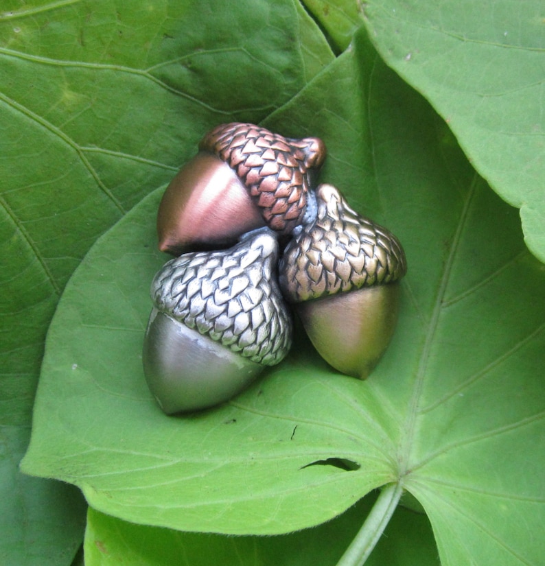 Acorn Pin- Acorn Brooch- Fall Jewelry- Autumn Jewelry- Fall Pin- Hat ...