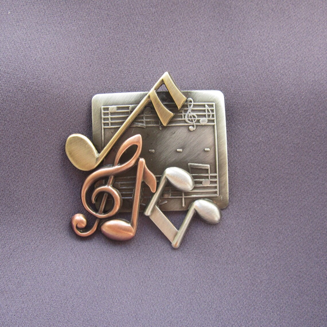 Gifts for Musicians- Music Brooch- Music Jewelry- Music Teacher Gift ...