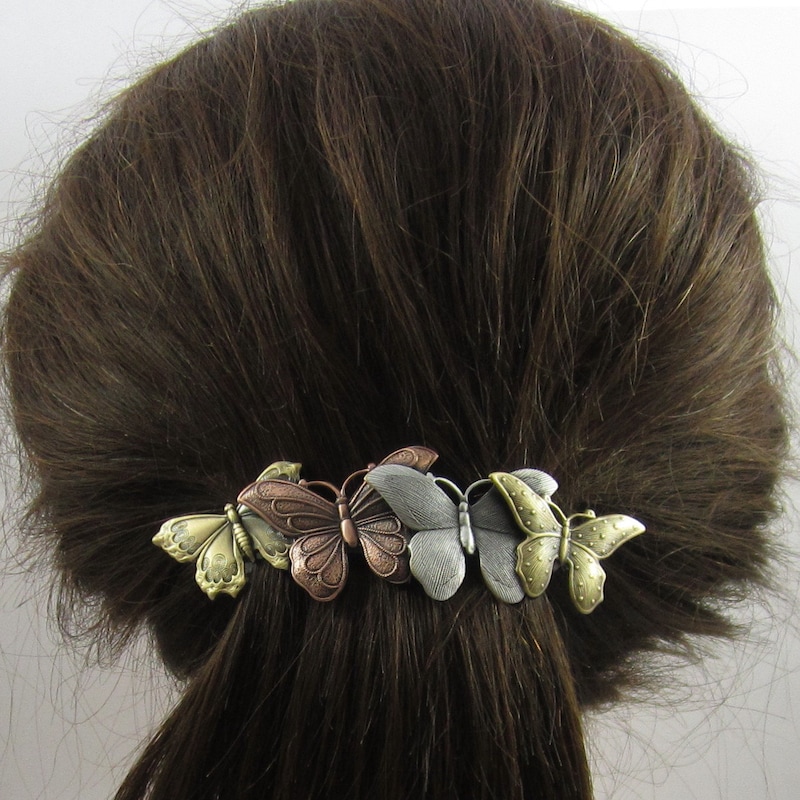 Butterfly Hair Clips - Etsy