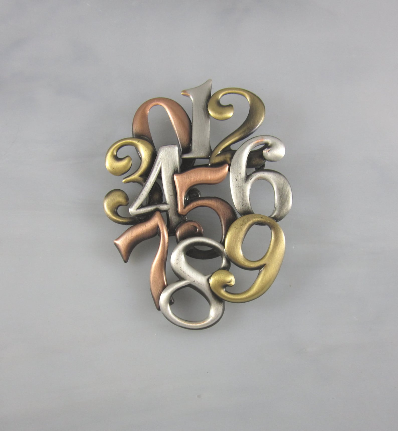 Numbers Brooch- Math Jewelry- Teacher Gift- Math Teacher - Etsy