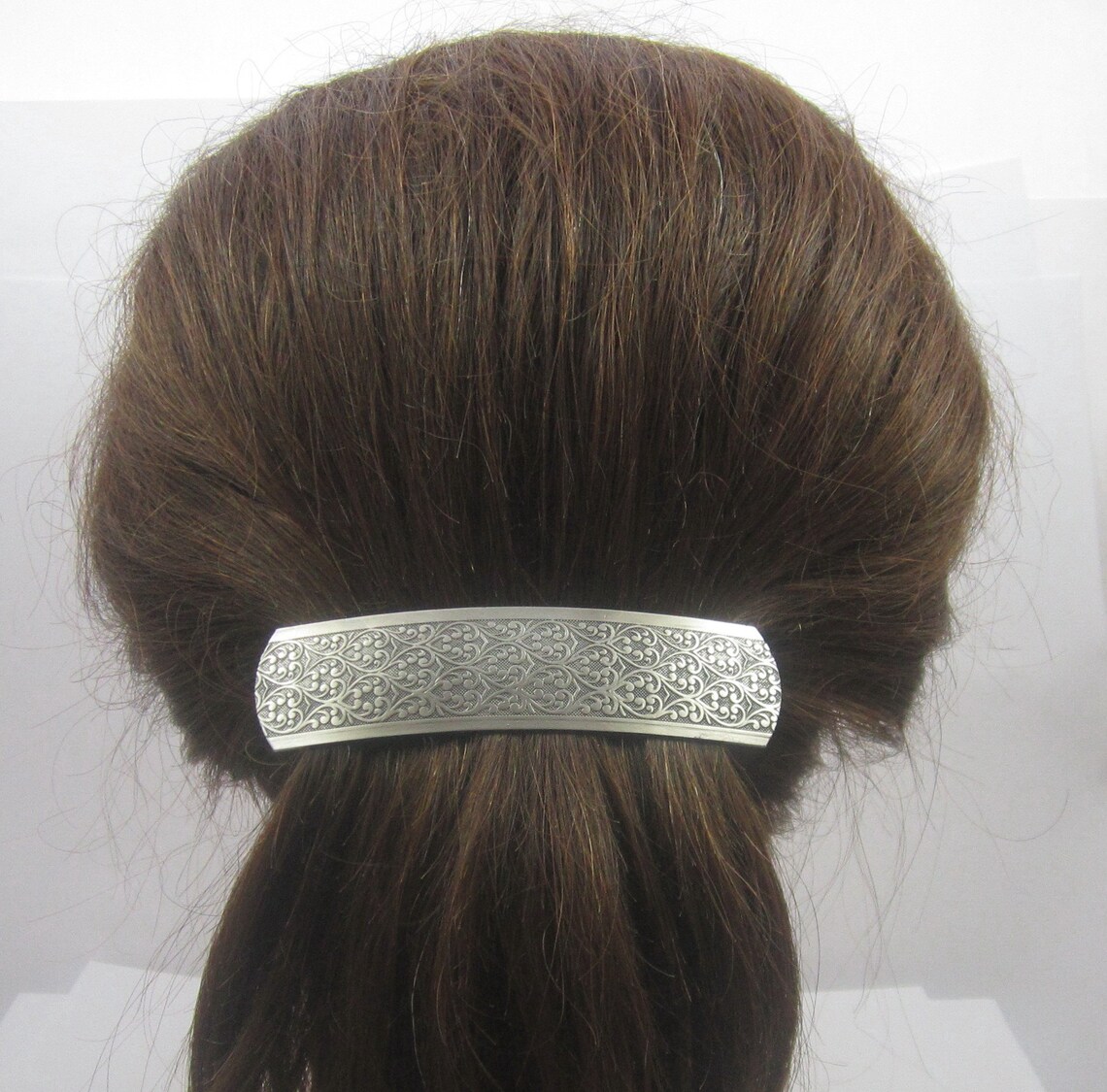 Big Hair 100mm French Barrette Thick Hair Barrette Scroll | Etsy