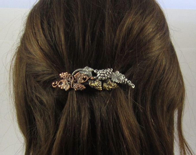 Grapevine French Barrette 70mm Wine Lovers Gift Gift for - Etsy
