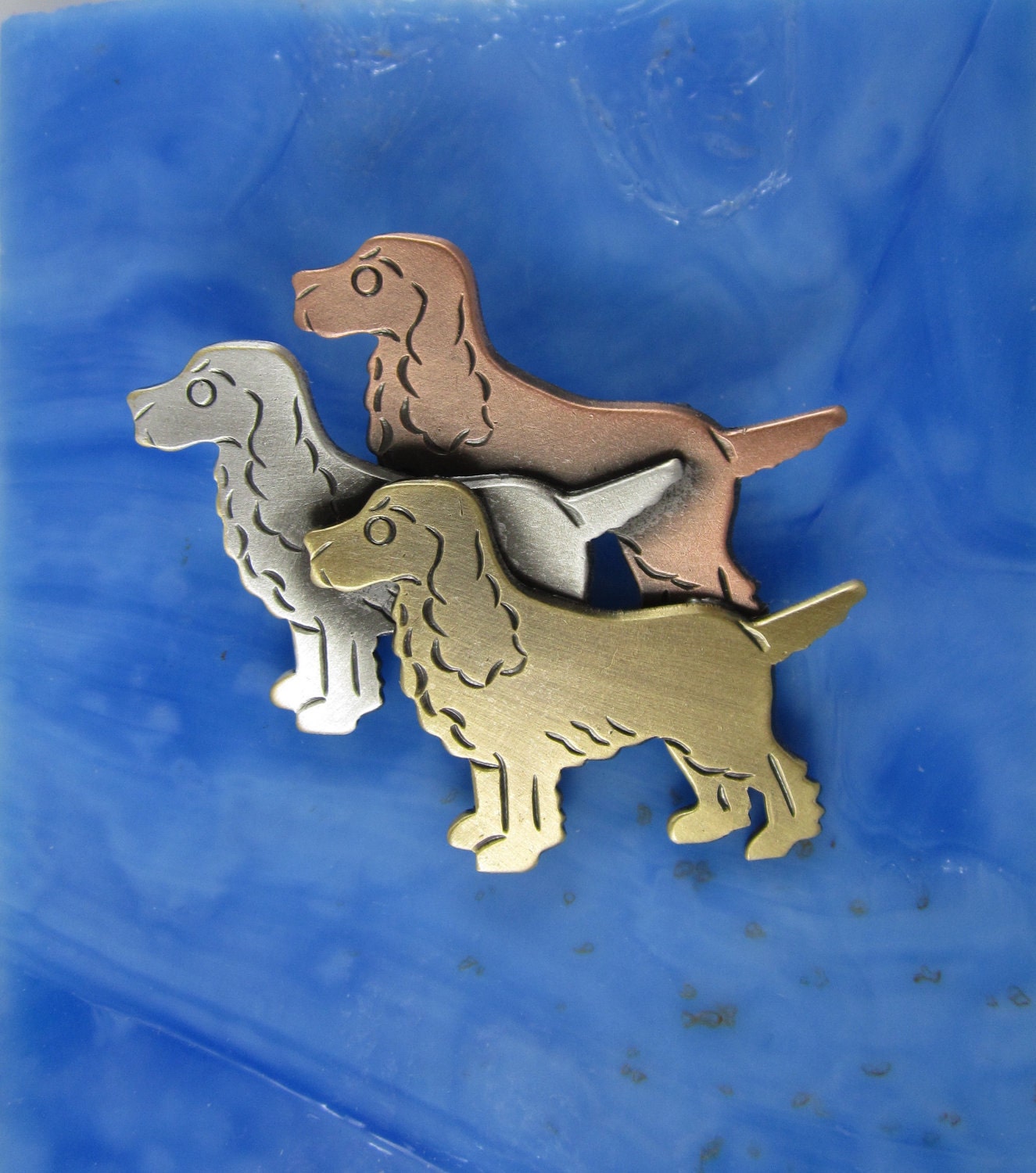 Cocker Spaniel Brooch Dog Lover Gift Dog Rescue Jewelry | Etsy