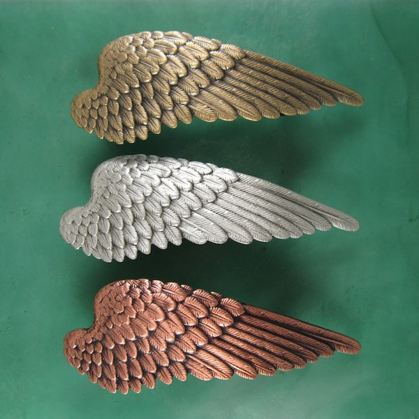 Angel Wing Hair Clip - Etsy