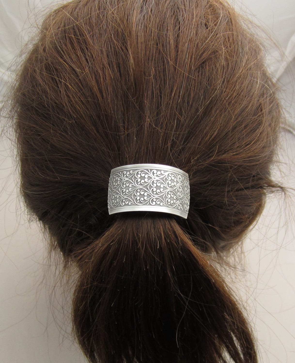 PONYTAIL and SCARF Holder Hair Cuffs Hair Elastics Scarf | Etsy