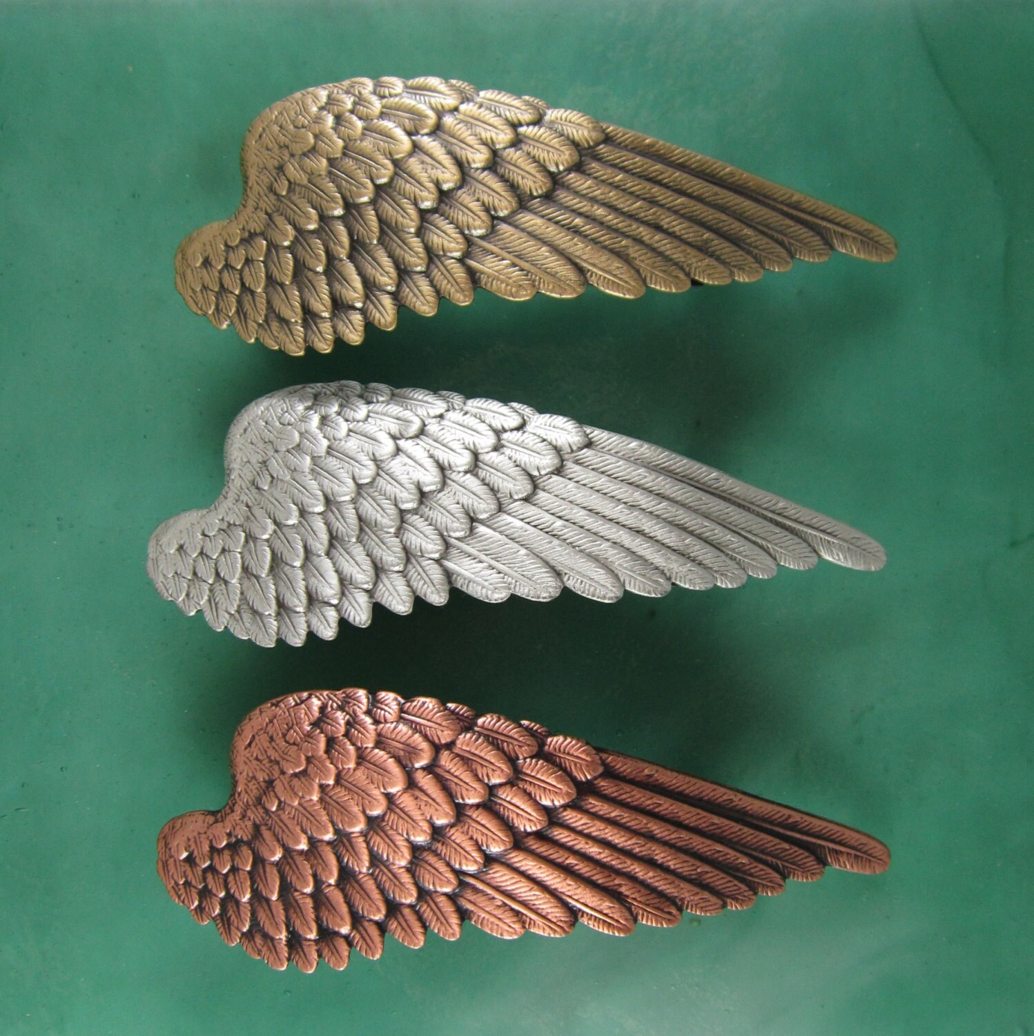 ANGEL WING French Barrette 80mm - Etsy