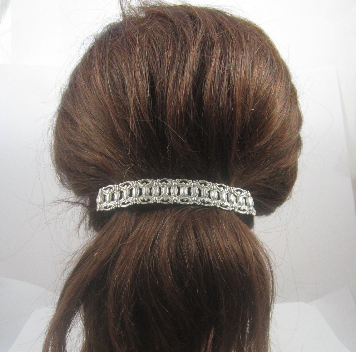 BIG HAIR French Barrette 100mm Thick Hair Barrette Barrette | Etsy