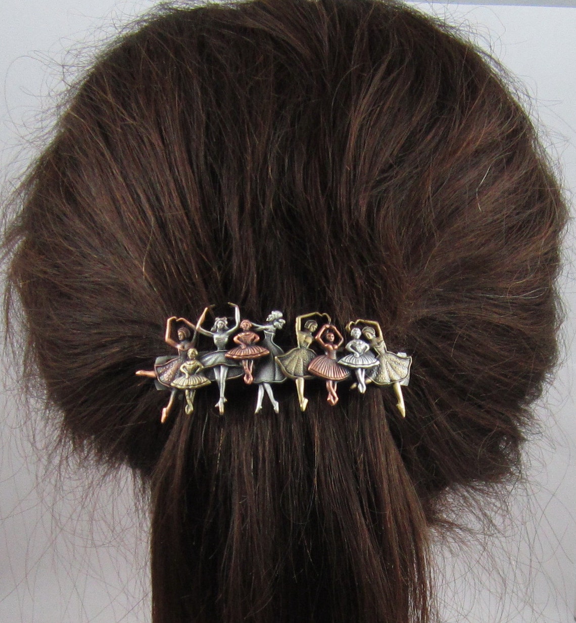 BALLET FRENCH BARRETTE 80mm- Thick Hair Barrette- Hair Accessory- Hair ...