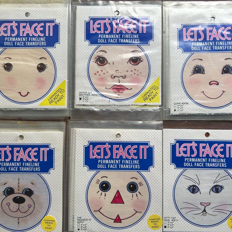 Kitsch Doll Faces - Etsy
