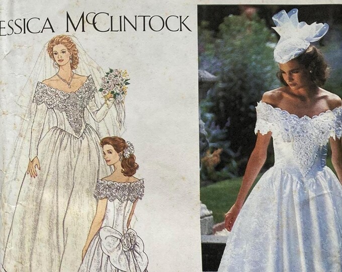 UNCUT Simplicity 8165 (size Y 18-22) ~~ Vintage Plus Size Bridal Sewing ...