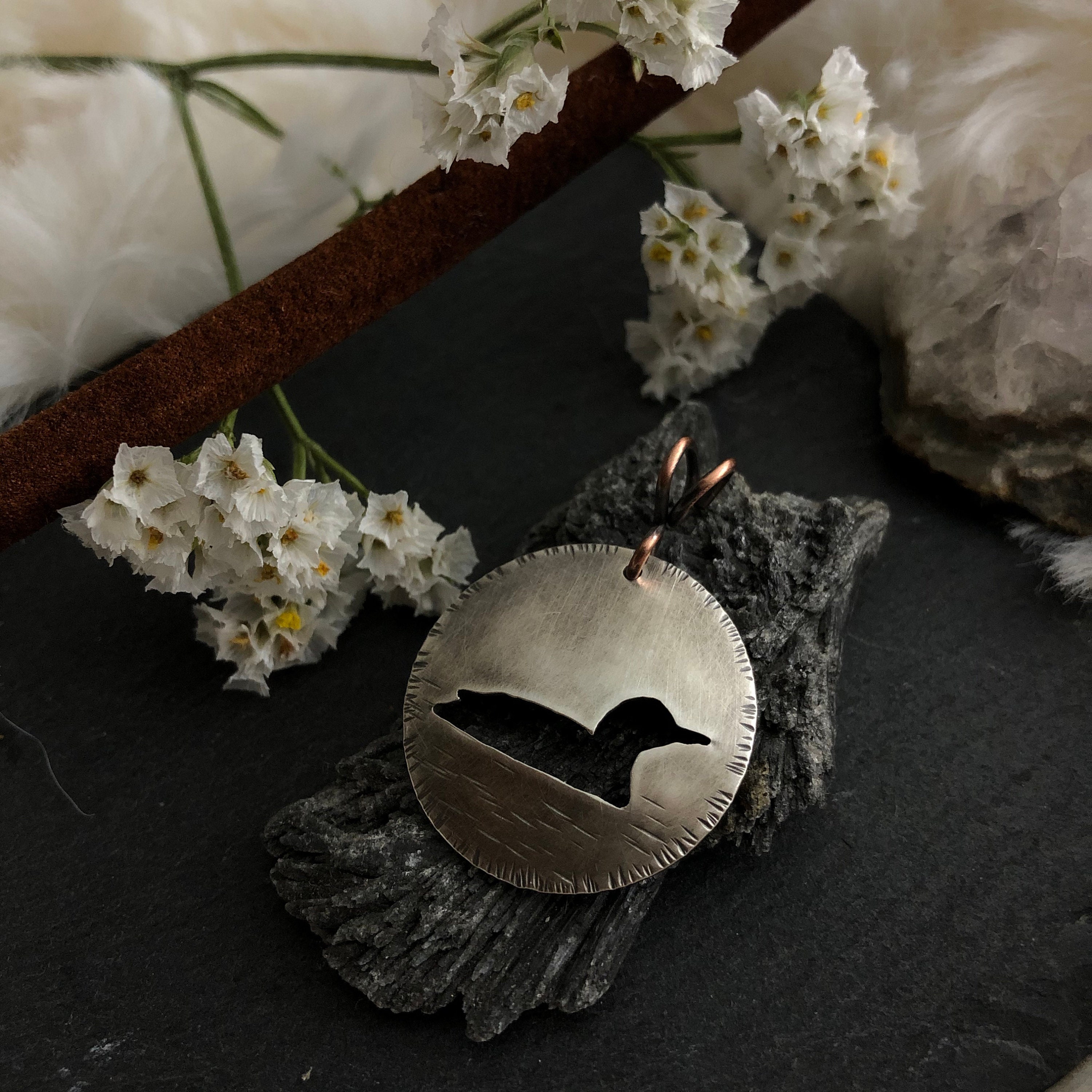 Loon Lover Pendant - Etsy