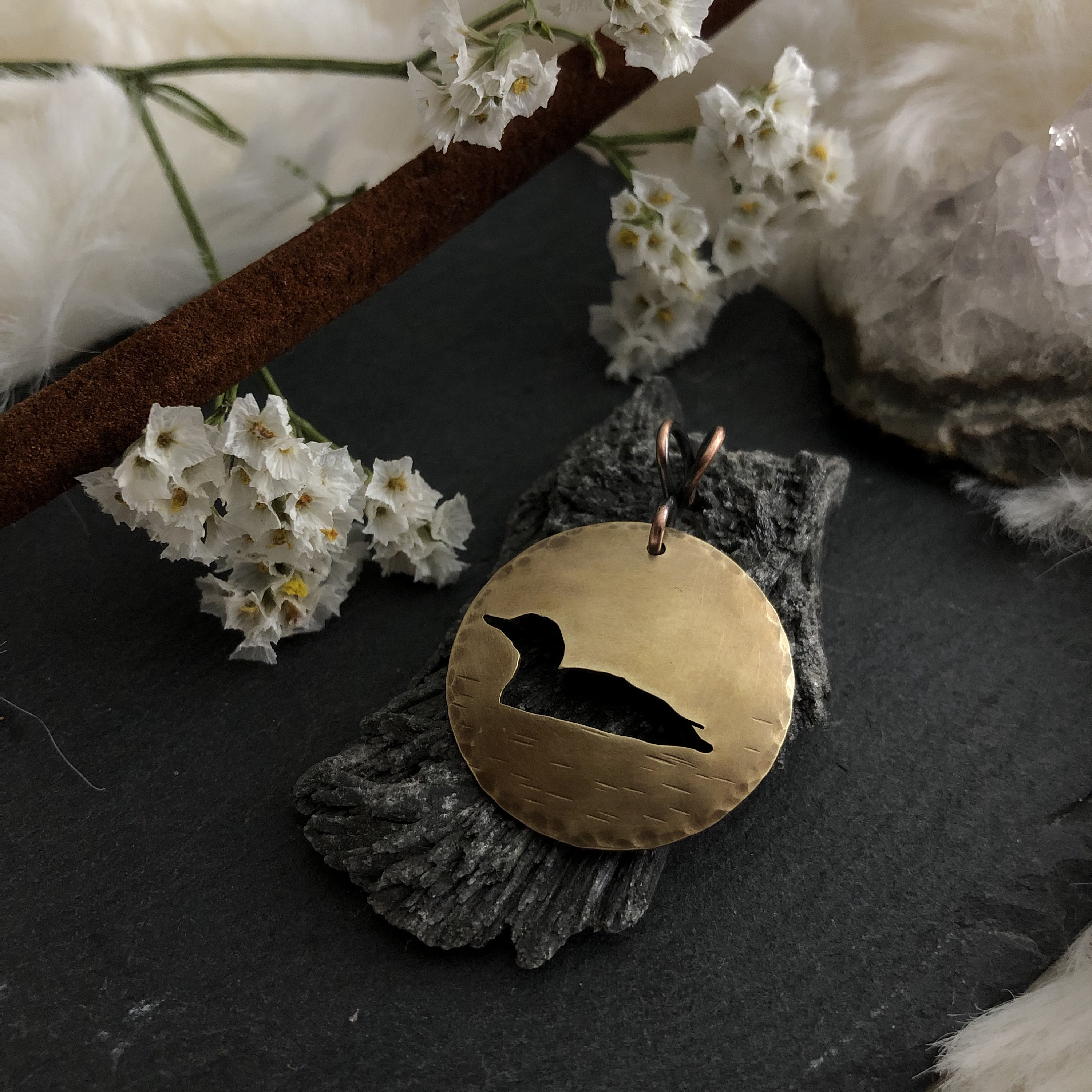 Loon Lover Pendant - Etsy