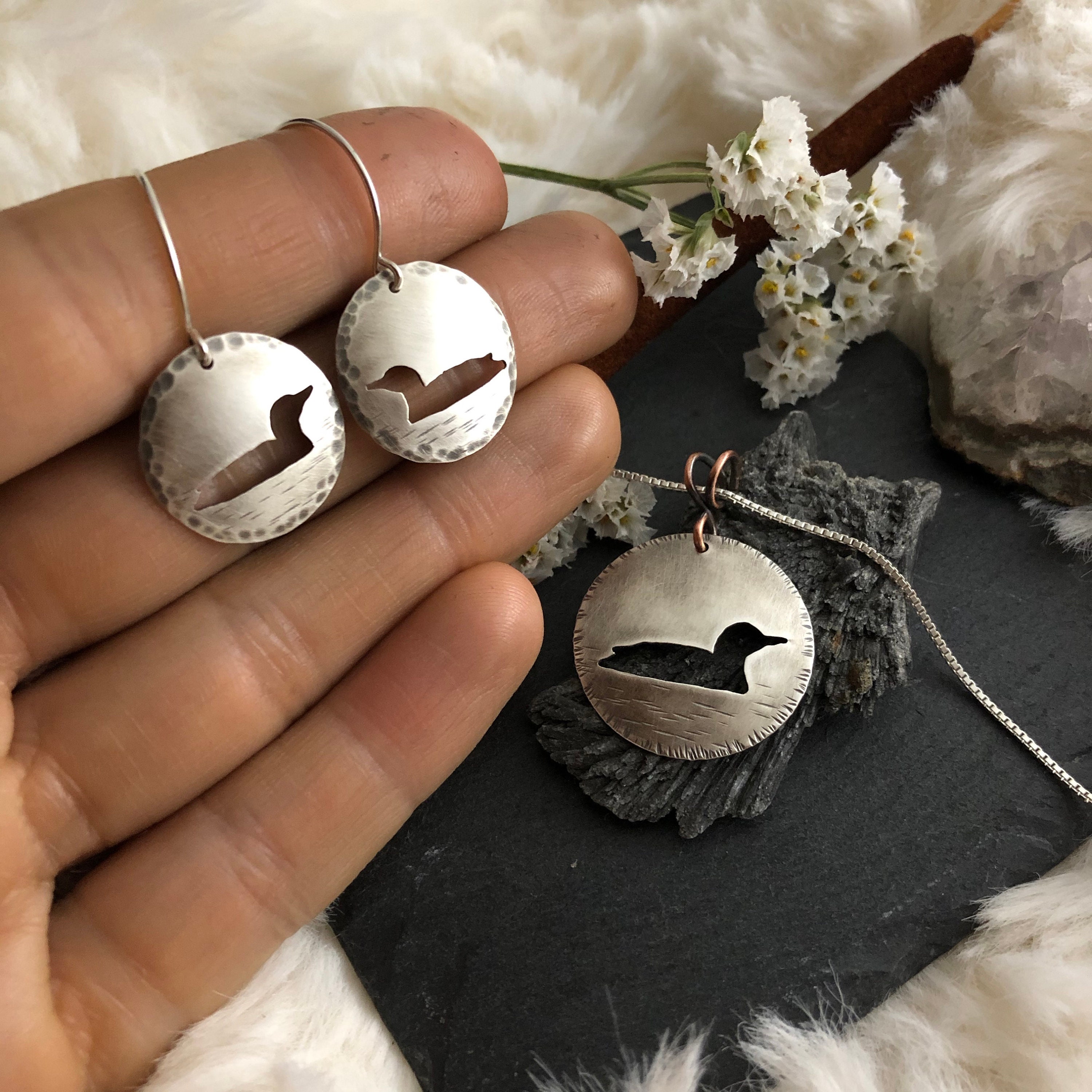 Loon Lover Pendant - Etsy