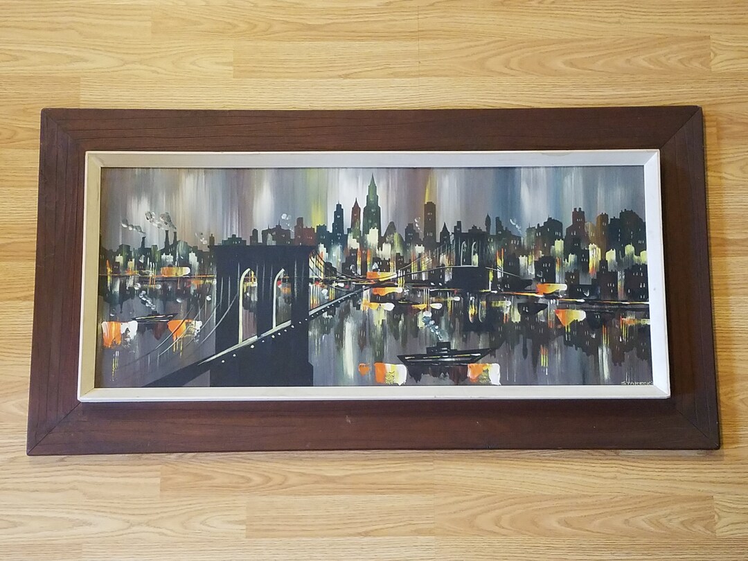 Edgar Stareck 1917 1987 Cityscape - Etsy