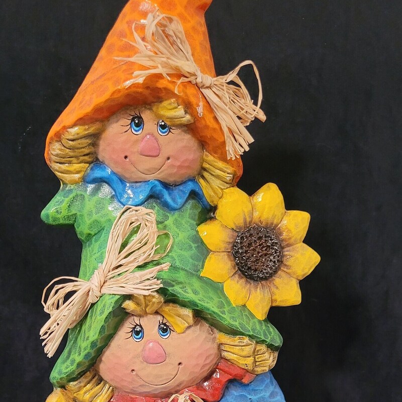 Sitting Scarecrow - Etsy