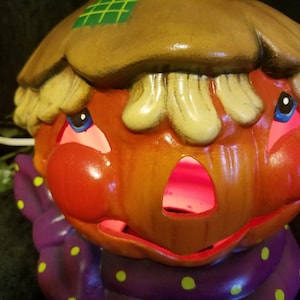 Halloween Scarecrow Pumpkin Jack-o-lantern Light Perfect for Fall ...