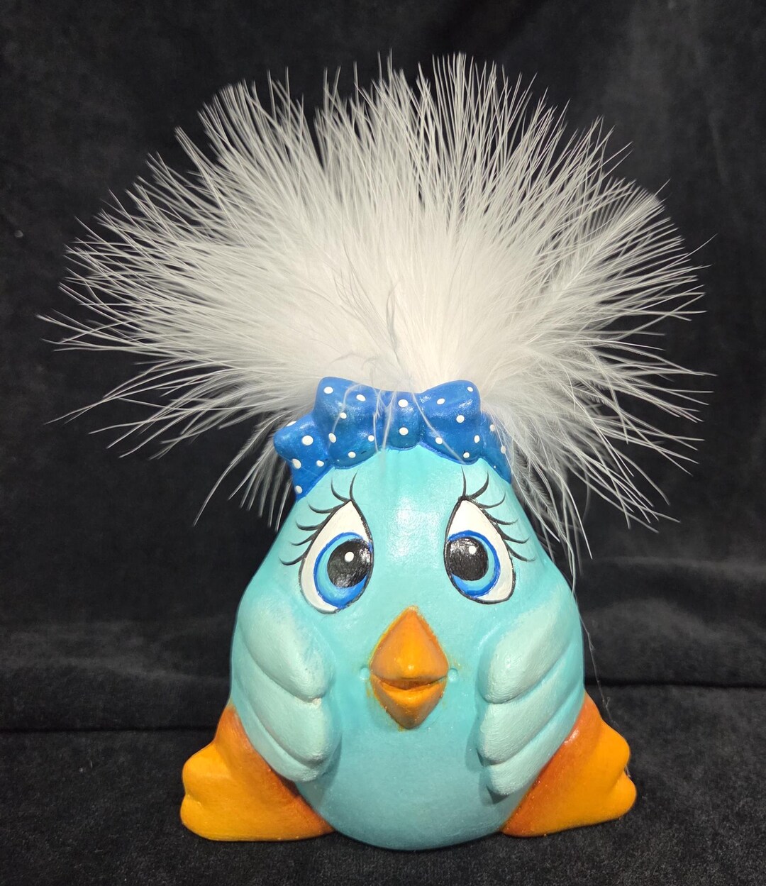 Henny Spring Chick Chickens Hand Painted Ceramic Easter Spring Decor - Etsy