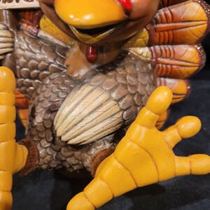 Happy Thanksgiving Turkey Pumpkin Ceramic Handpainted Fall Harvest ...