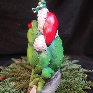 Hand Painted Ceramic Frog Toad Beware of the Mistle Toad Mistletoe - Etsy