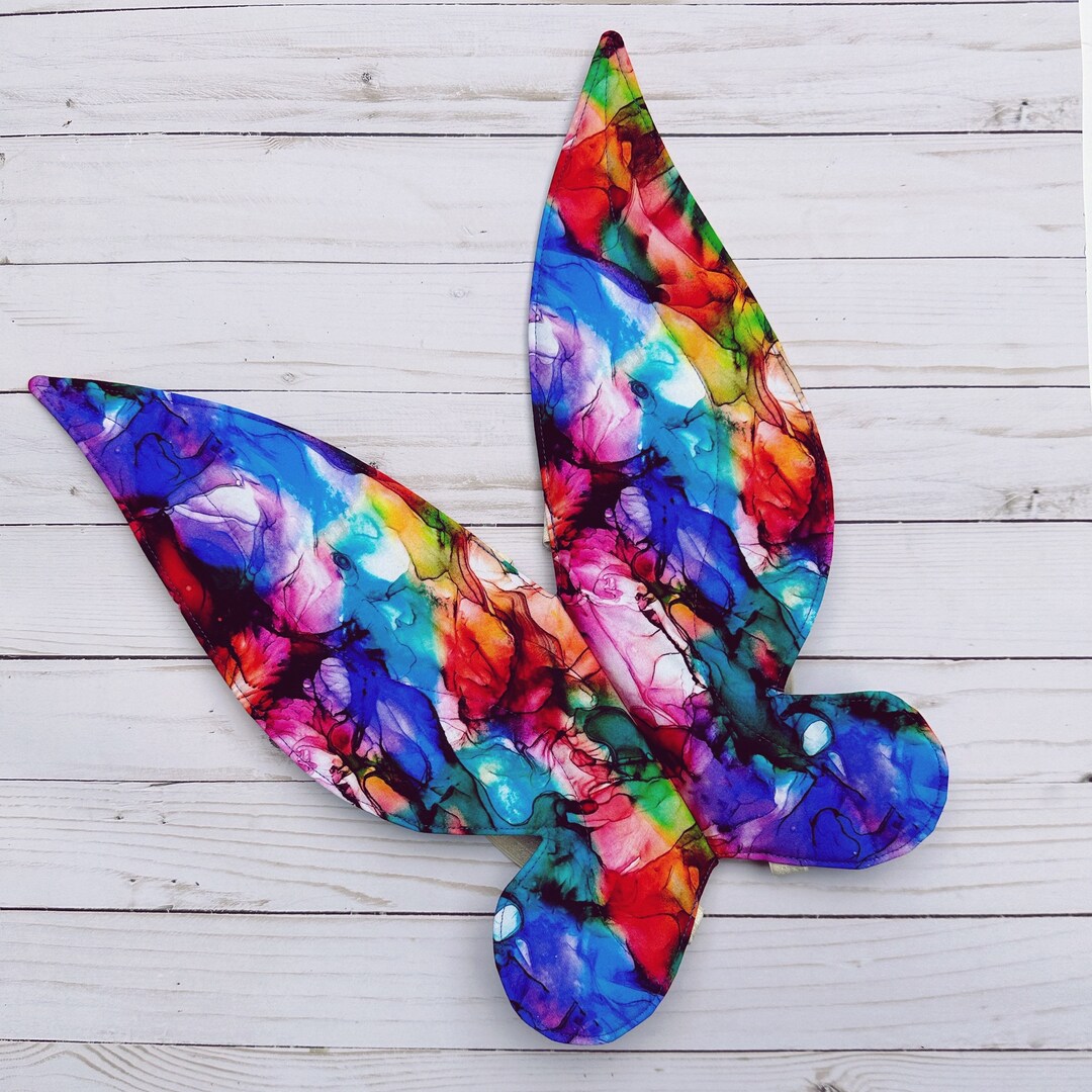 Rainbow Fairy Wings Costume for Kids Costumes, Pretend Play, Dress Up ...