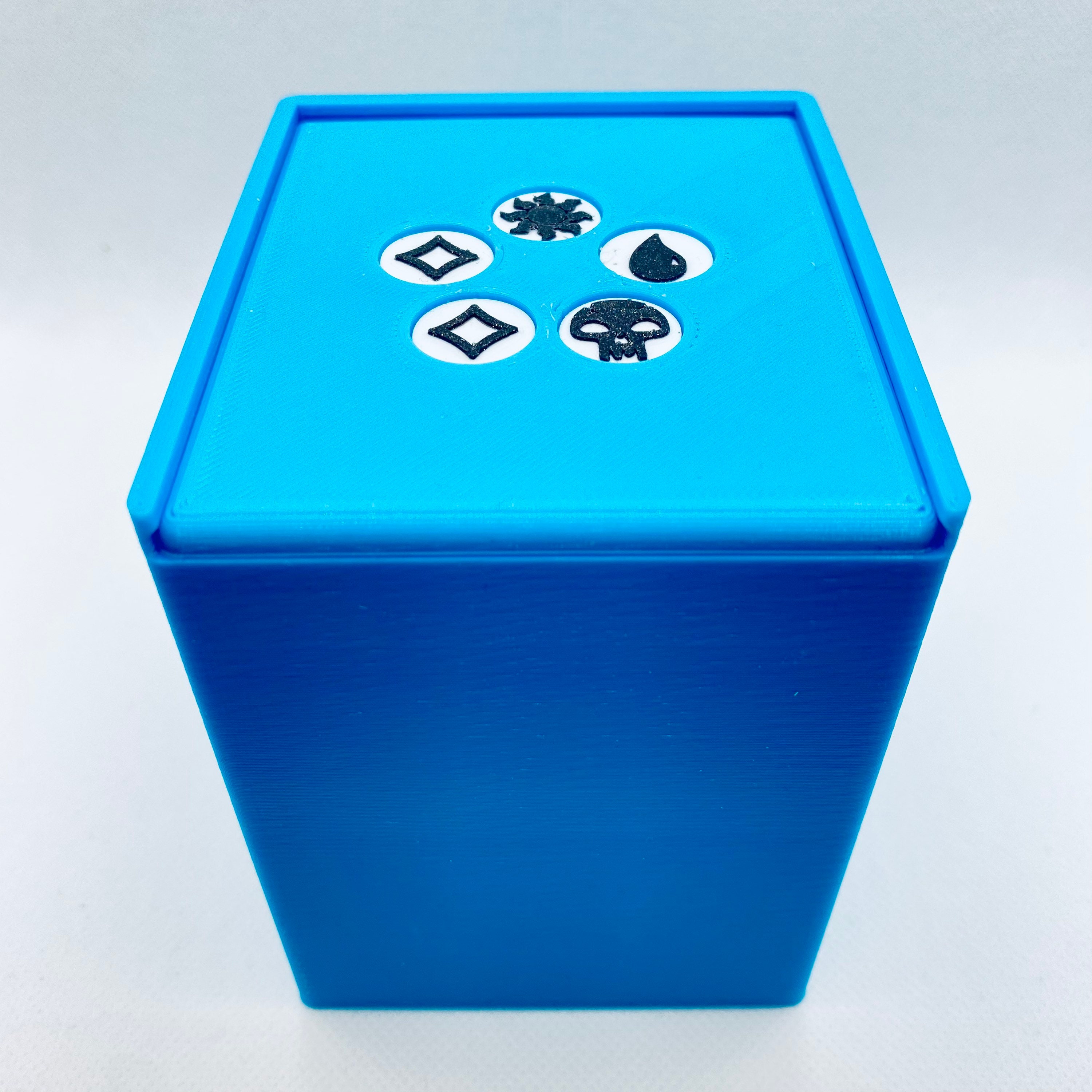Mtg Magic The Gathering 3d Printed Commander Edh Deck Box Etsy