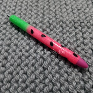 Watermelon Pen With Glitter - Papermate Inkjoy Gel Pen .7mm - Etsy