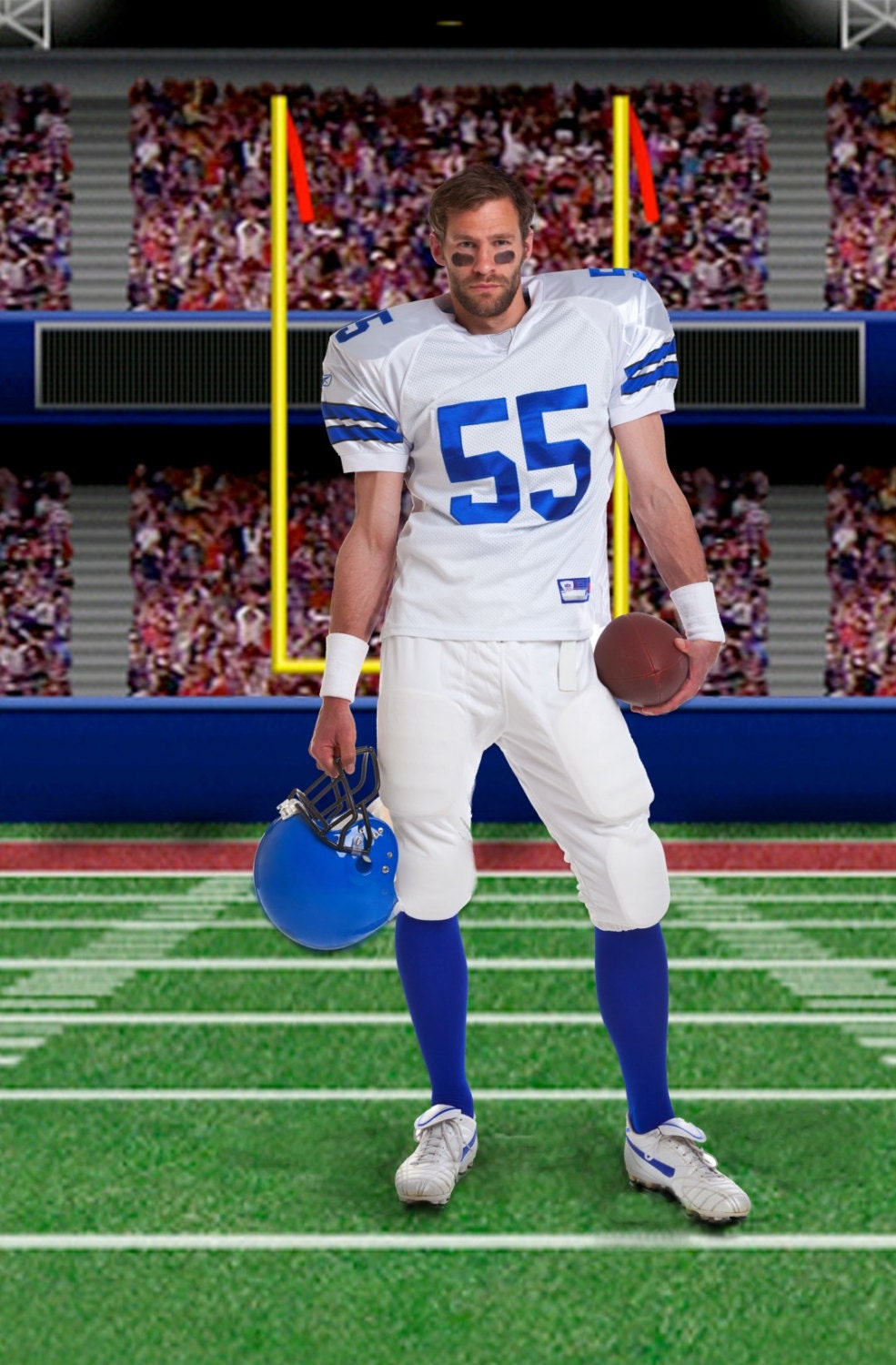 Football Stadium-goal Sports Backdrop Sftsp28 - Etsy