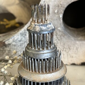 5 Vintage Round Spiked Frogs / Frog / Floral / Arrangement / Florist ...