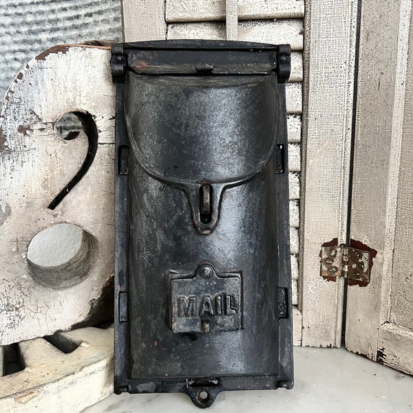 Iron Mailbox - Etsy