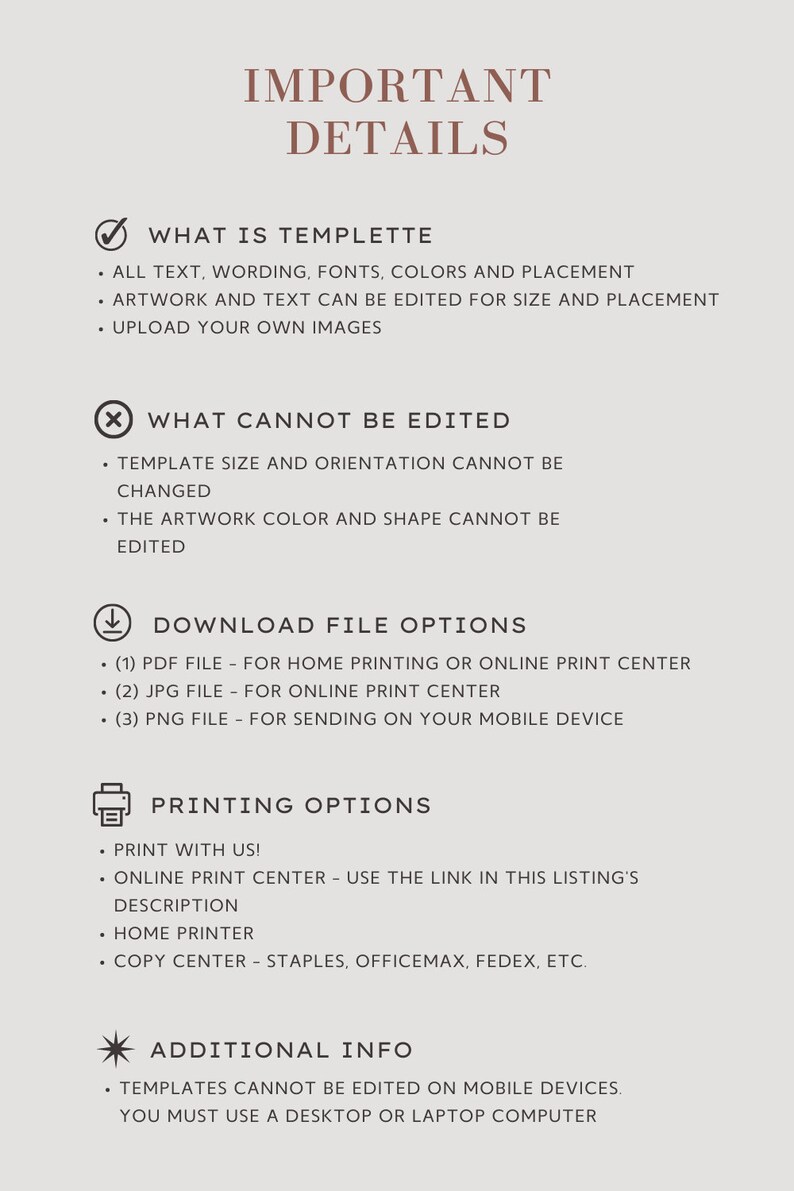 Wedding Menu Template Instant Menu Download Editable Wedding - Etsy