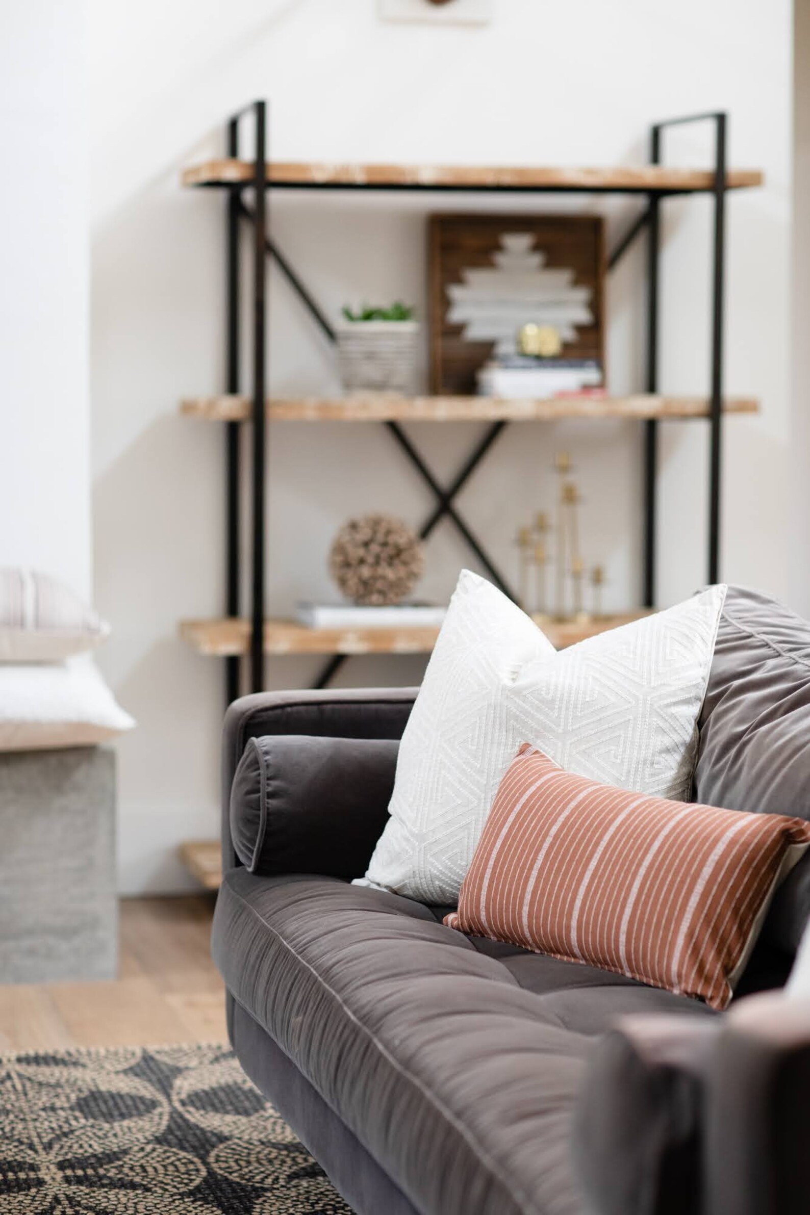 LILA Rust Linen Pillow Cover Rust Pillow Rust Throw | Etsy