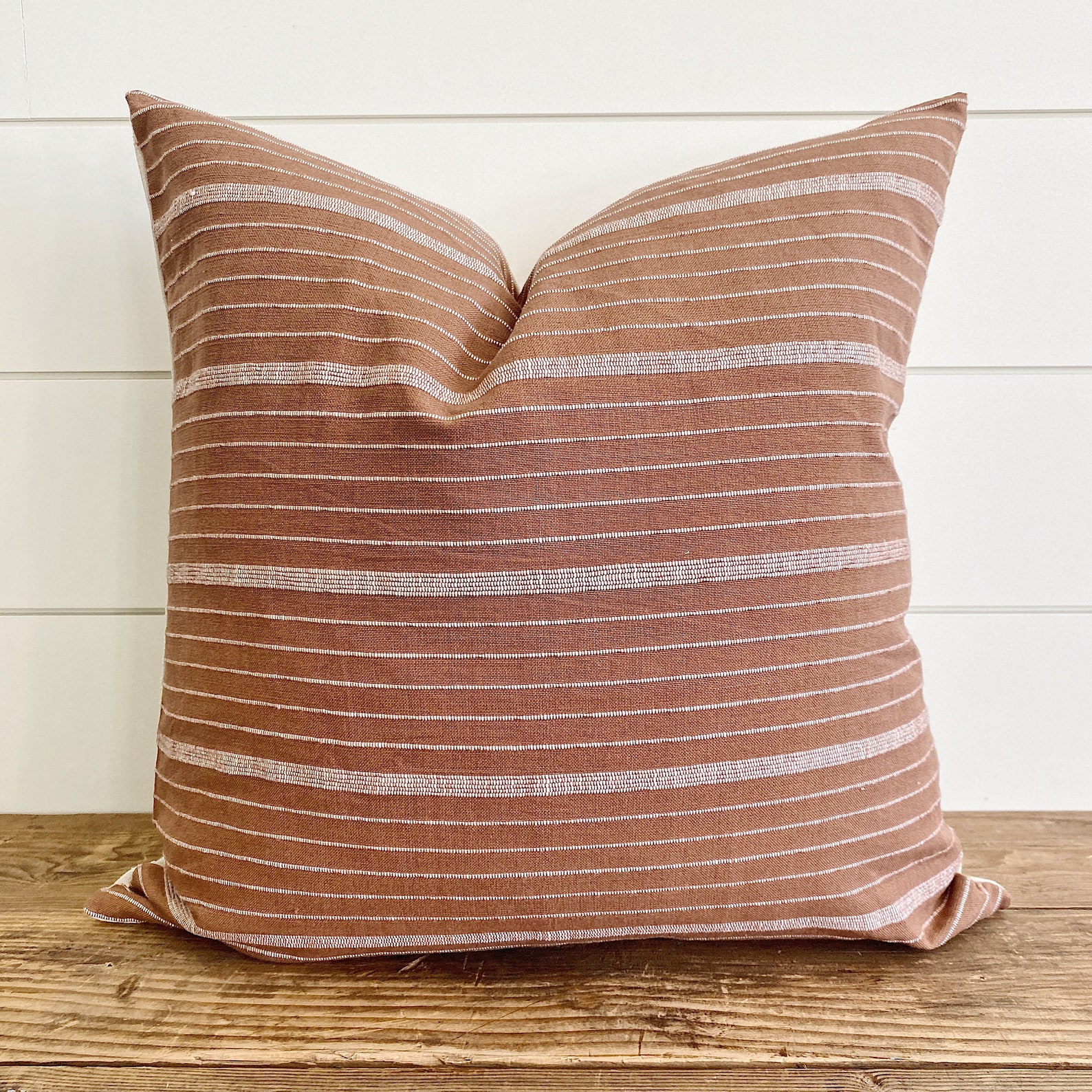 LILA Rust Linen Pillow Cover Rust Pillow Rust Throw - Etsy