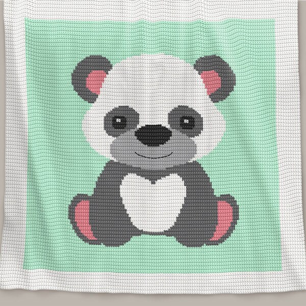 Panda Bear Pattern - Etsy
