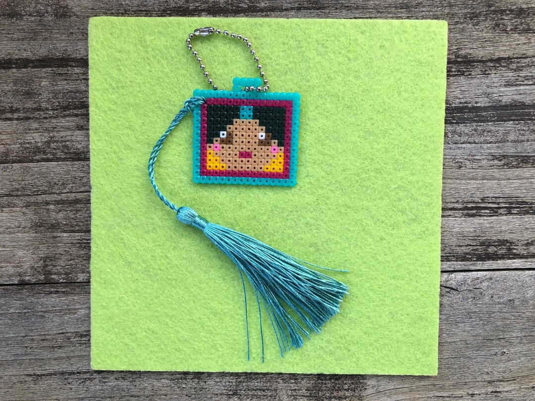 Chibi Jasmine Disney 8-bit Keychain, Disney Fan, Disnerd, Disney Bag ...