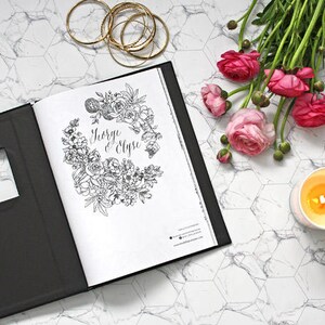 Personalised Wedding Planner / Custom Wedding Planner Book / - Etsy