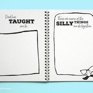 About Dad Book, Dad Memory Book, Dad and Son, Dad and Daughter, Father ...