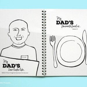 About Dad Book, Dad Memory Book, Dad and Son, Dad and Daughter, Father ...