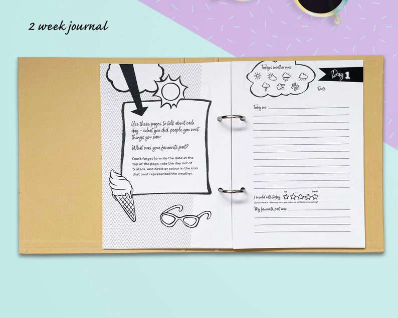 My Big Adventure Kid's Travel Journal - Etsy