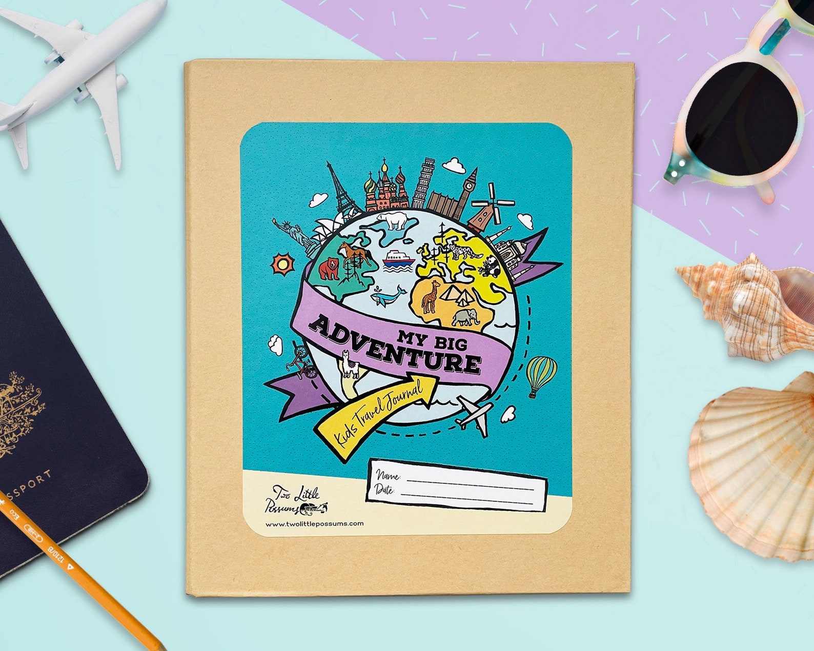 My Big Adventure Kid's Travel Journal - Etsy