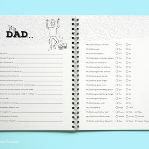 About Dad Book, Dad Memory Book, Dad and Son, Dad and Daughter, Father ...