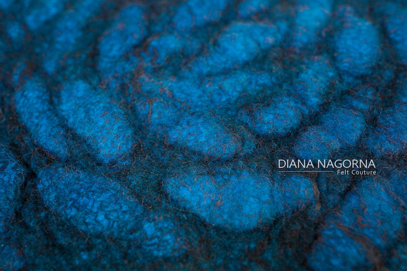 Textured Felting Techniques Video Tutorial: 3D Wool Decor Masterclass ...