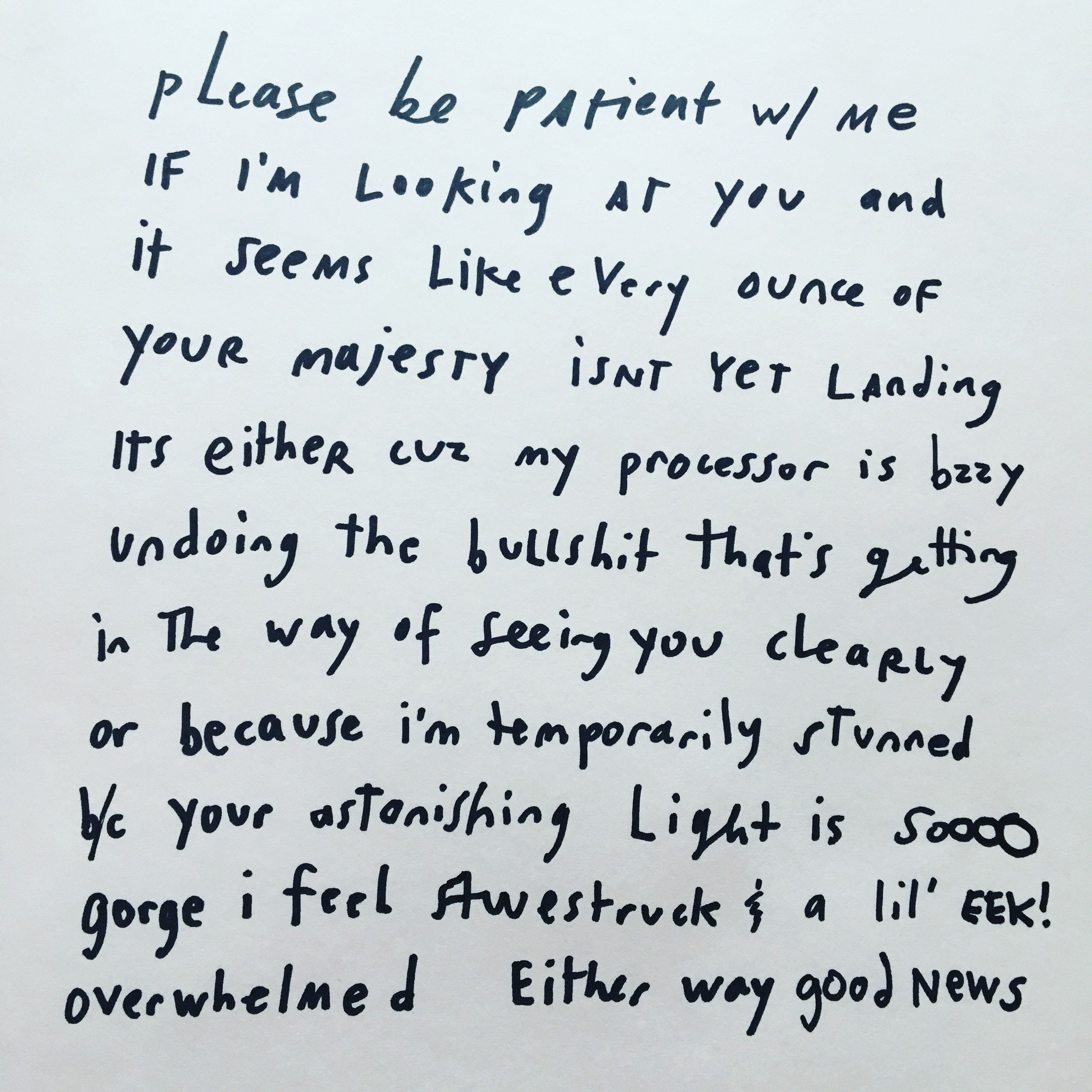 Please Be Patient (poem) - Etsy