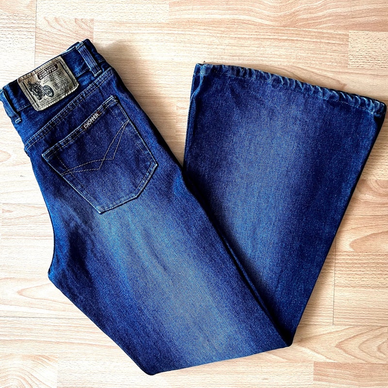 Bell Bottom Jeans - Etsy