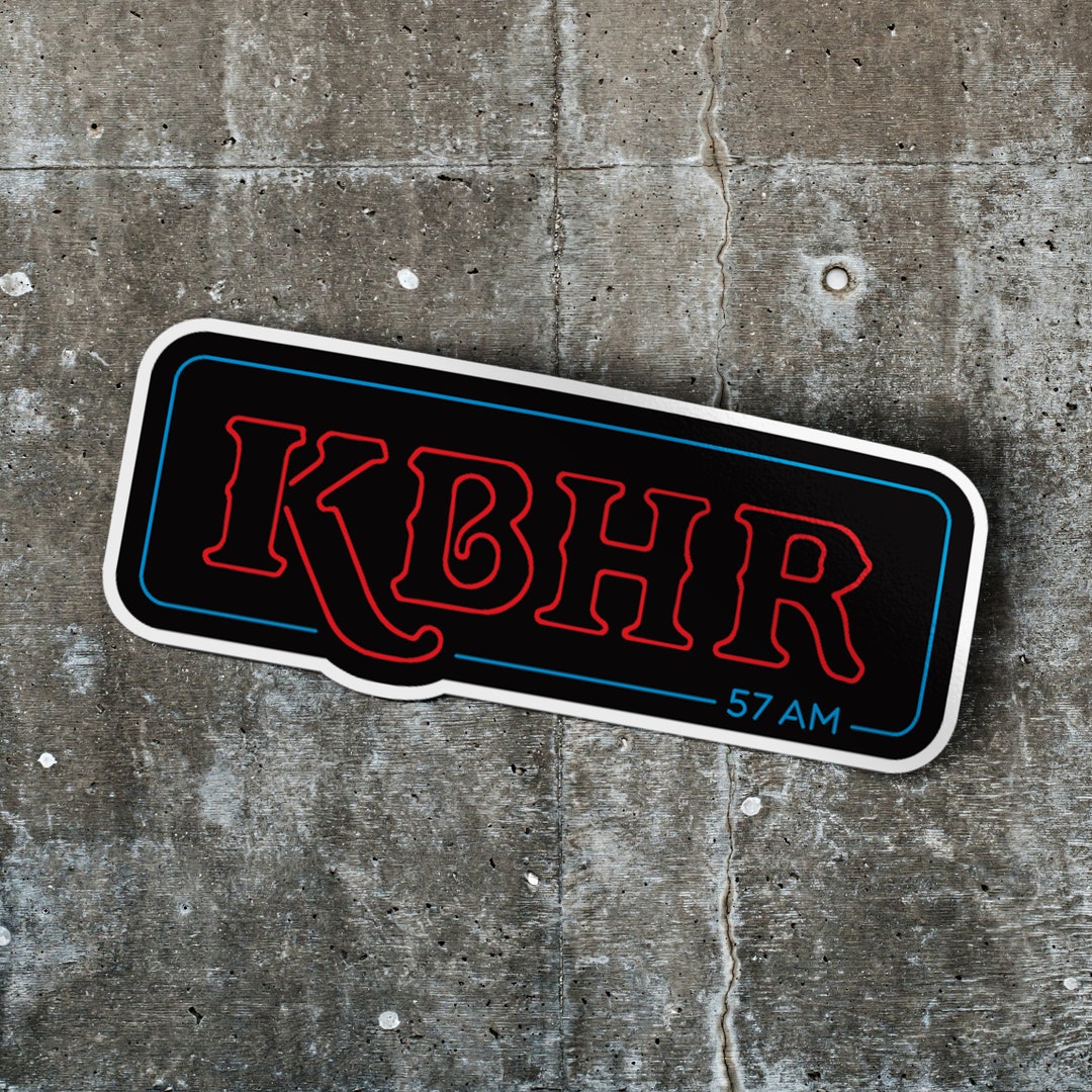 KBHR 57 AM Sticker - Northern Exposure Radio Station - Etsy