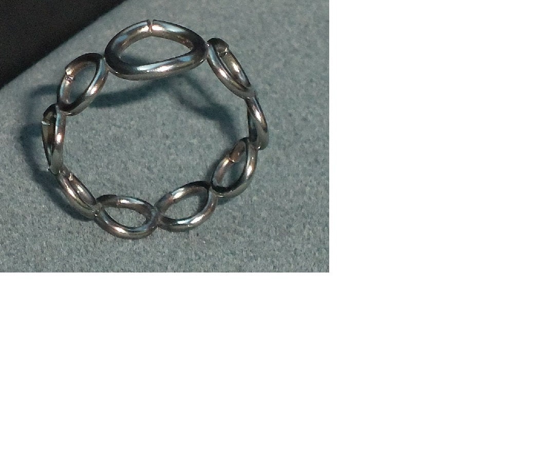 Chainmail Ring "ring Mail" Welded Size 6 1/2 - Etsy