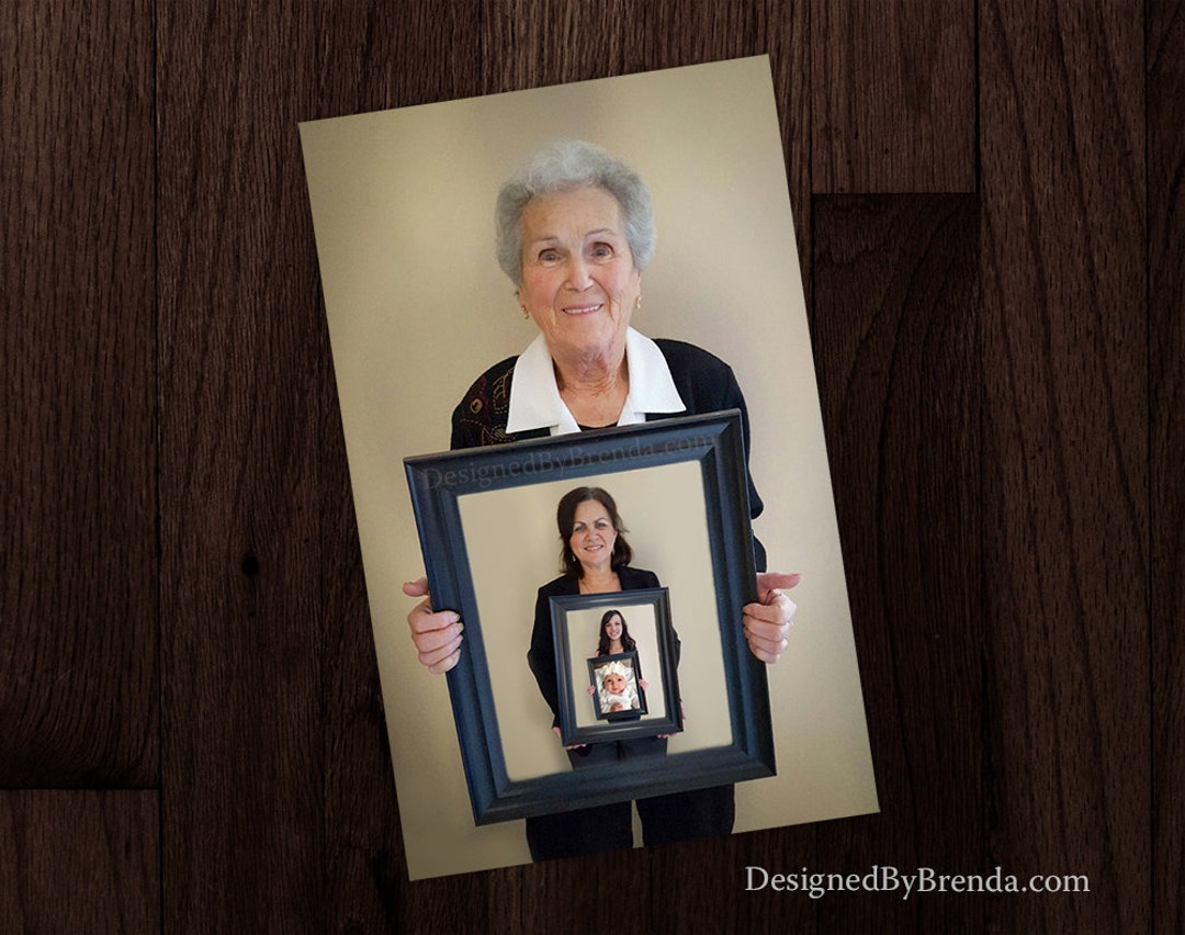 Generations Collage Photo Editing - Great Keepsake for Parents ...