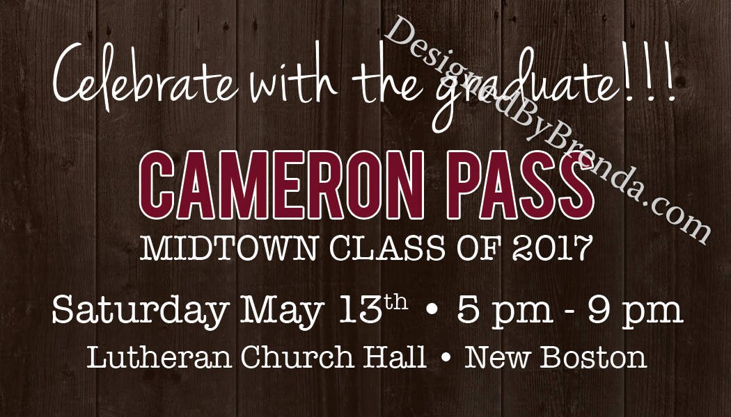 Mini Graduation Party Invitations With Photos Business Card - Etsy