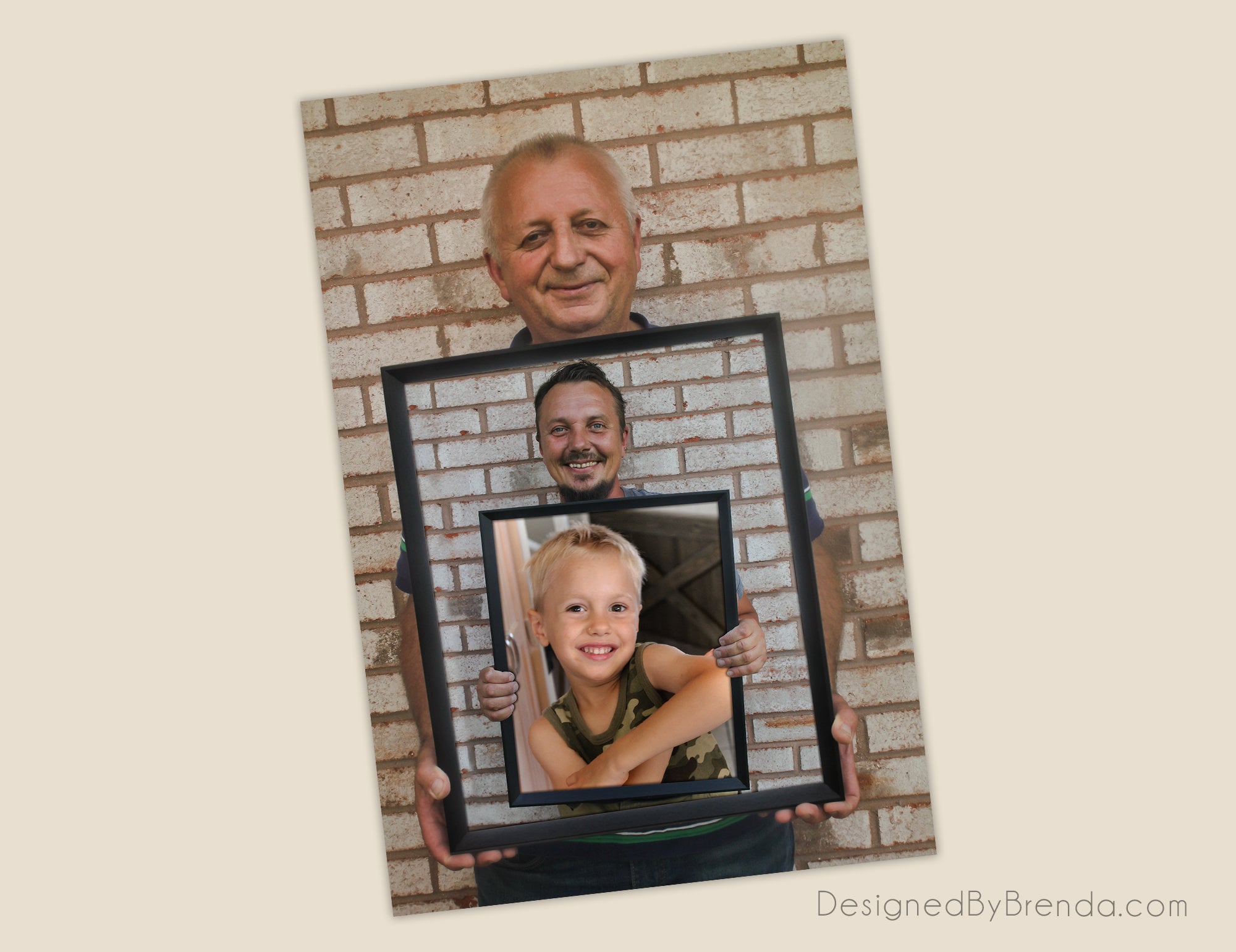 Generations Collage Photo Editing Great Keepsake for - Etsy