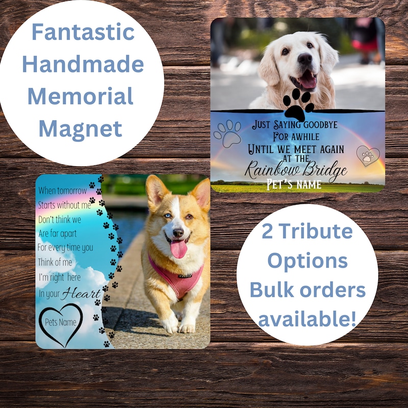 Memorial Magnet - Etsy