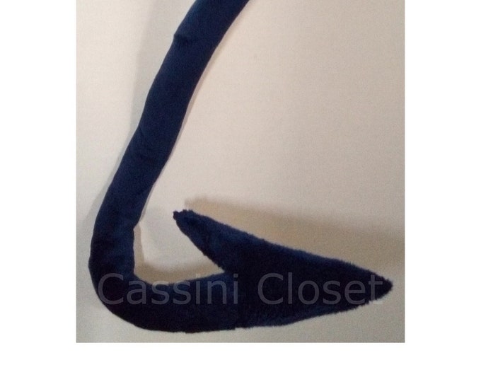 Navy Blue Harpoon Tip Tail - Etsy
